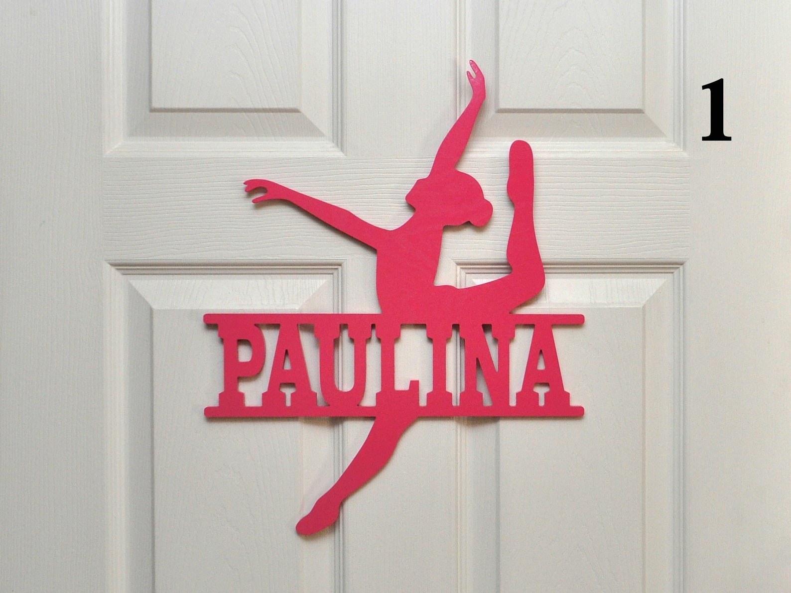 Personalized Dance Door or Wall Sign Dancer Decoration Name - Etsy