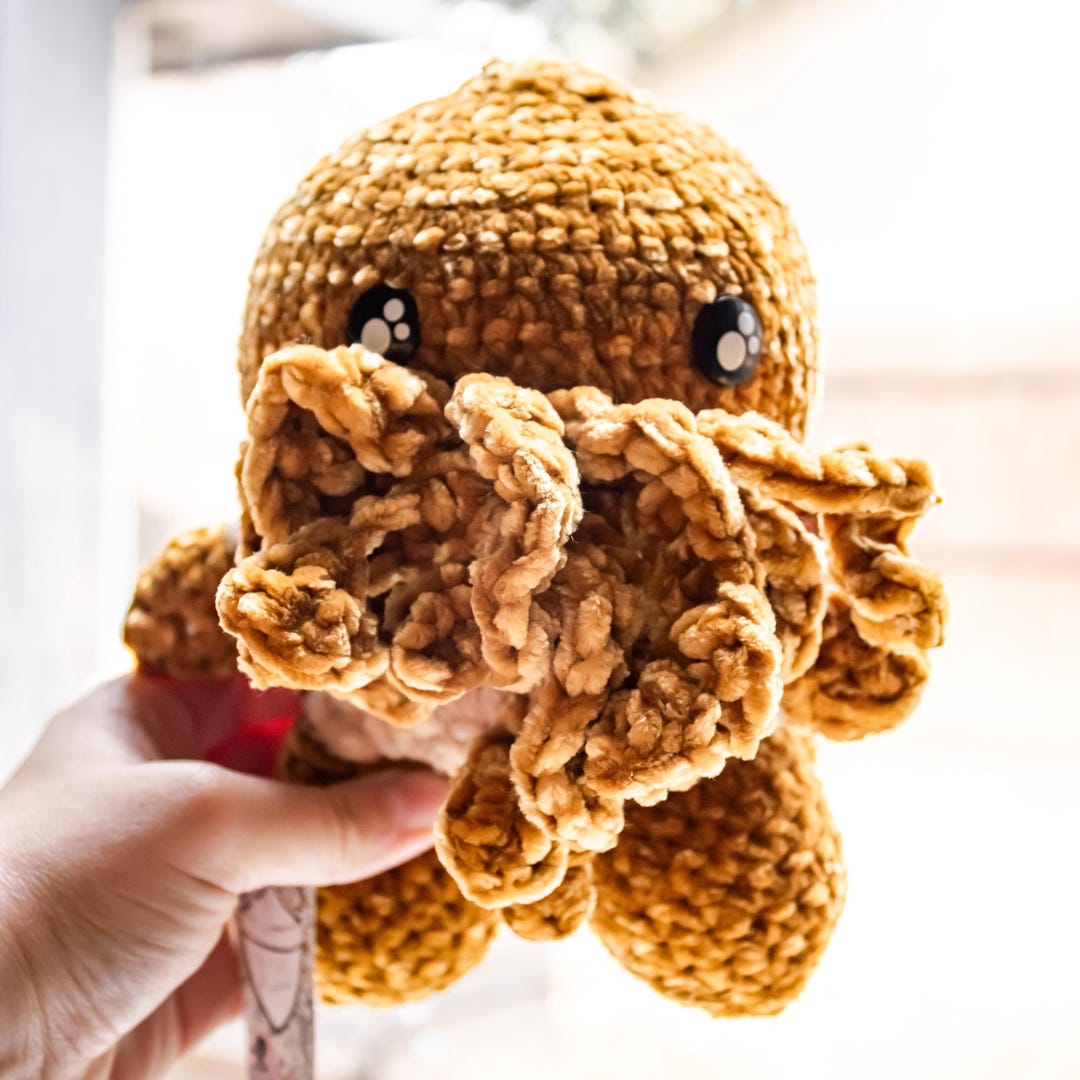 Cthulhu Plush - Medieval Stuffed Animals Finished Product - Etsy