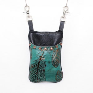 Cell Phone Hip Bag, Artisan Hip Pack, Trendy Hands Free Phone Pouch ...