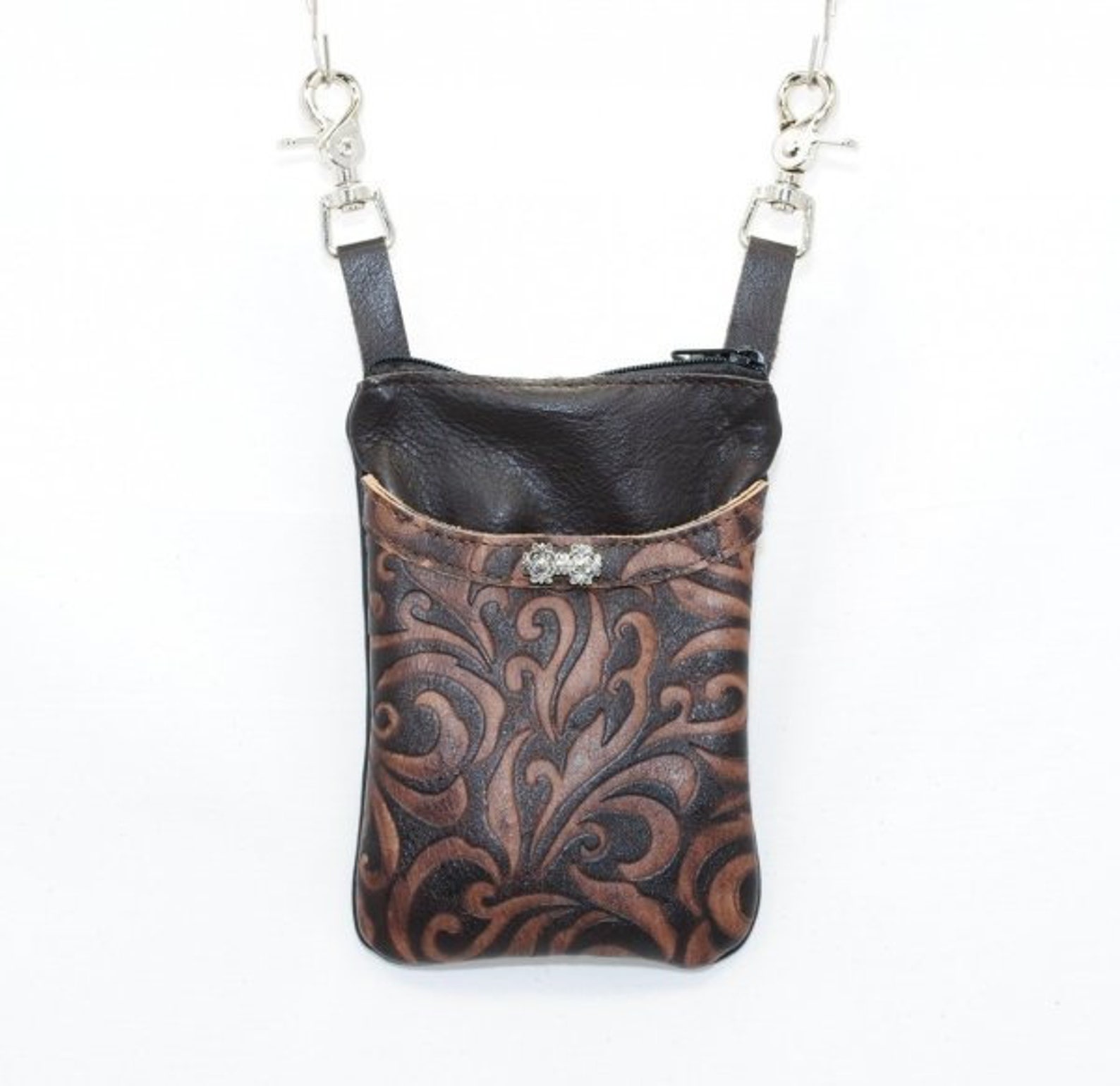 Cell Phone Hip Bag, Artisan Hip Pack, Trendy Hands Free Phone Pouch ...