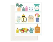 Hospitality Kitchen Thank You Card// Hospitality Card, Hostess Gift ...