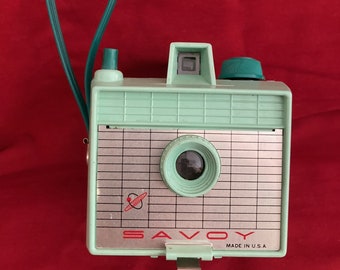 Vintage Film Camera - Savoy Mark II Mint Green - Etsy