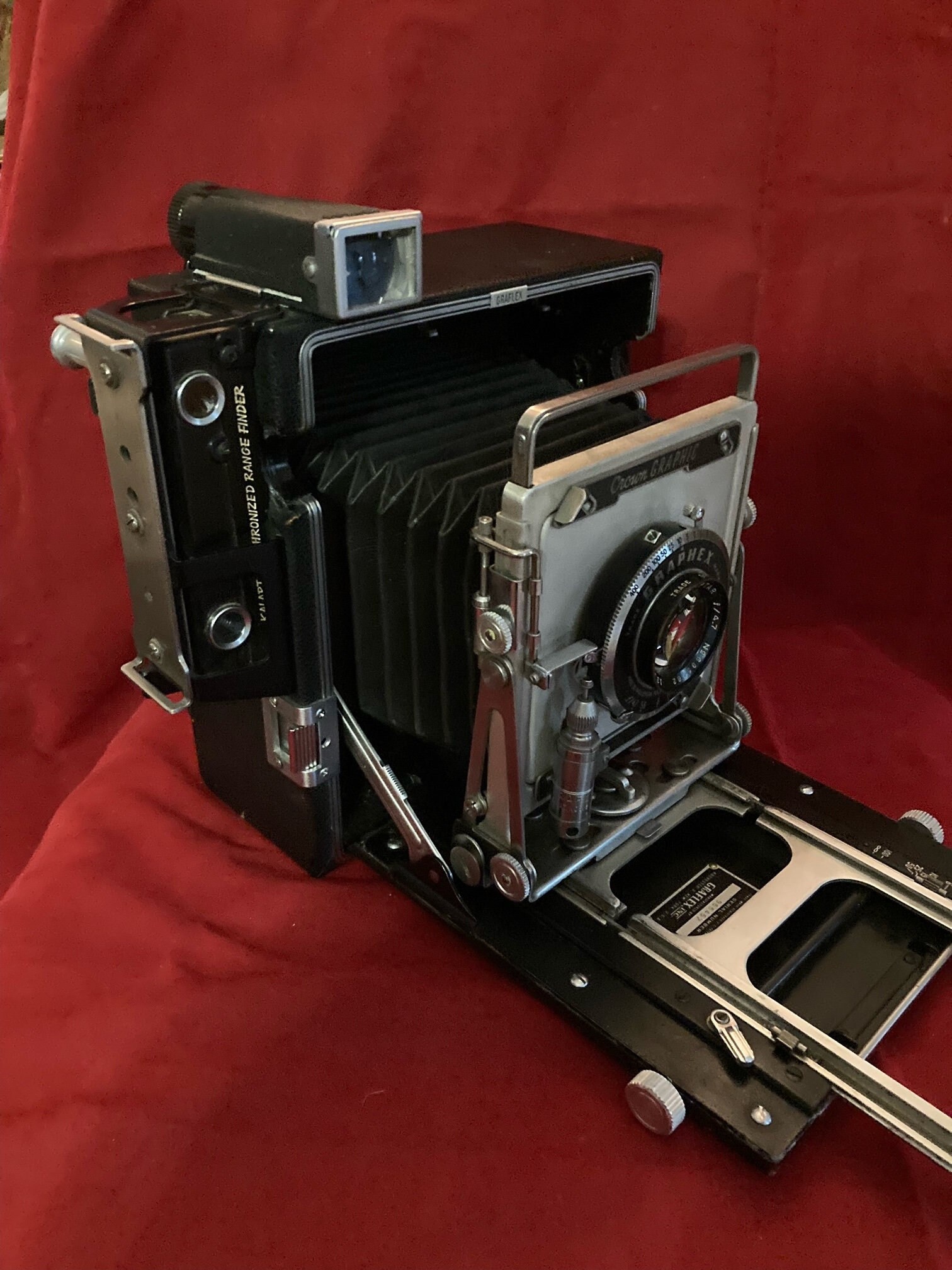 Graphex Crown Graphic Vintage Press Camera - Excellent Condition! Many ...