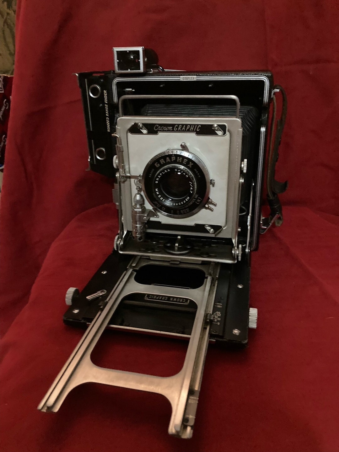 Graphex Crown Graphic Vintage Press Camera - Excellent Condition! Many ...