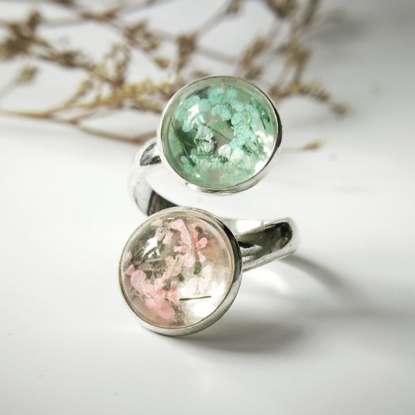 Real Flower Ring - Etsy