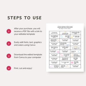 30 Printable Little Love Notes for Kids | Lunchbox Notes, Valentine’s ...