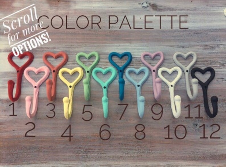 Number Wall Hook / Custom Painted Number Hook / Sports Number - Etsy