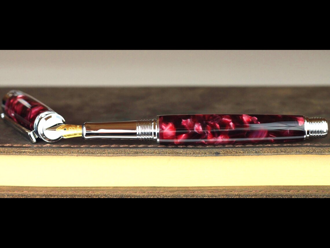 Fountain Pen - Engravable & Handmade Vintage English Conway Classic ...