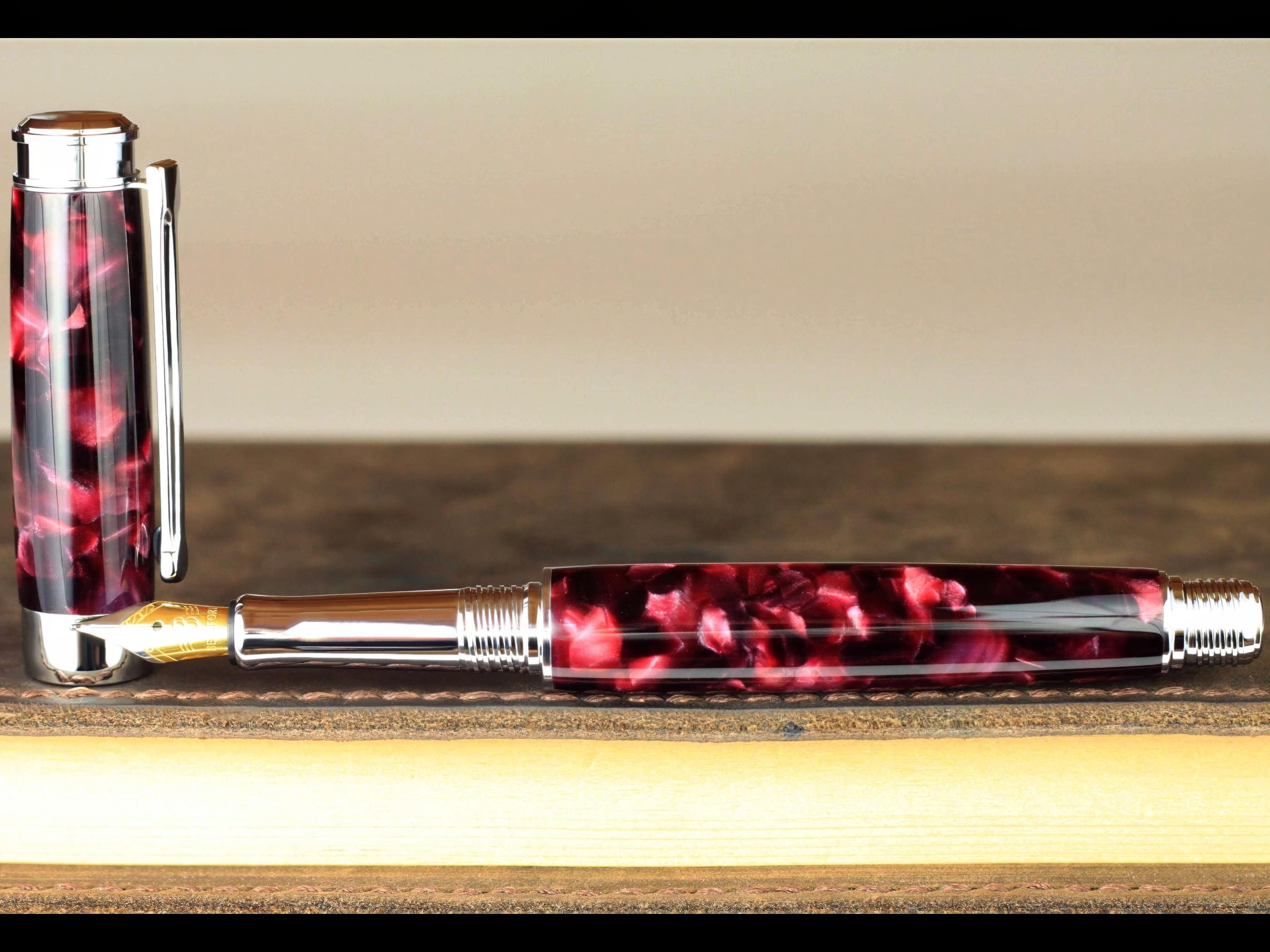 Fountain Pen - Engravable & Handmade Vintage English Conway Classic ...