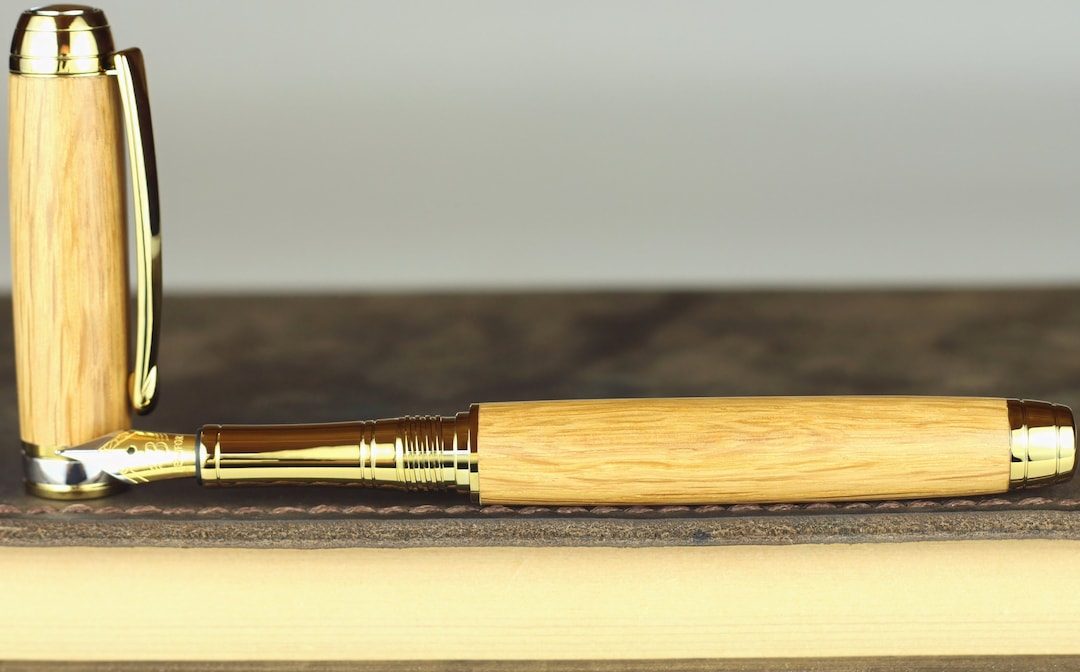 Scottish Oak Fountain Pen for Whisky Lovers - Scottish Blair Athol ...