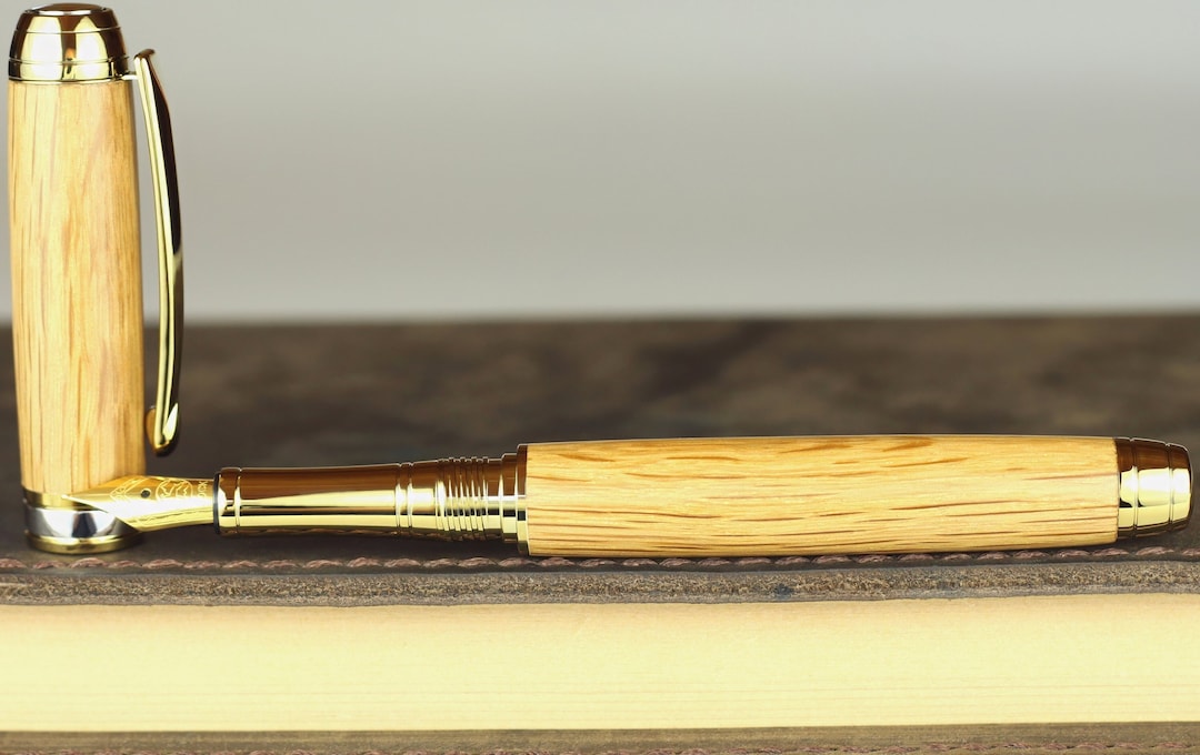 Scottish Oak Fountain Pen for Whisky Lovers - Scottish Blair Athol ...