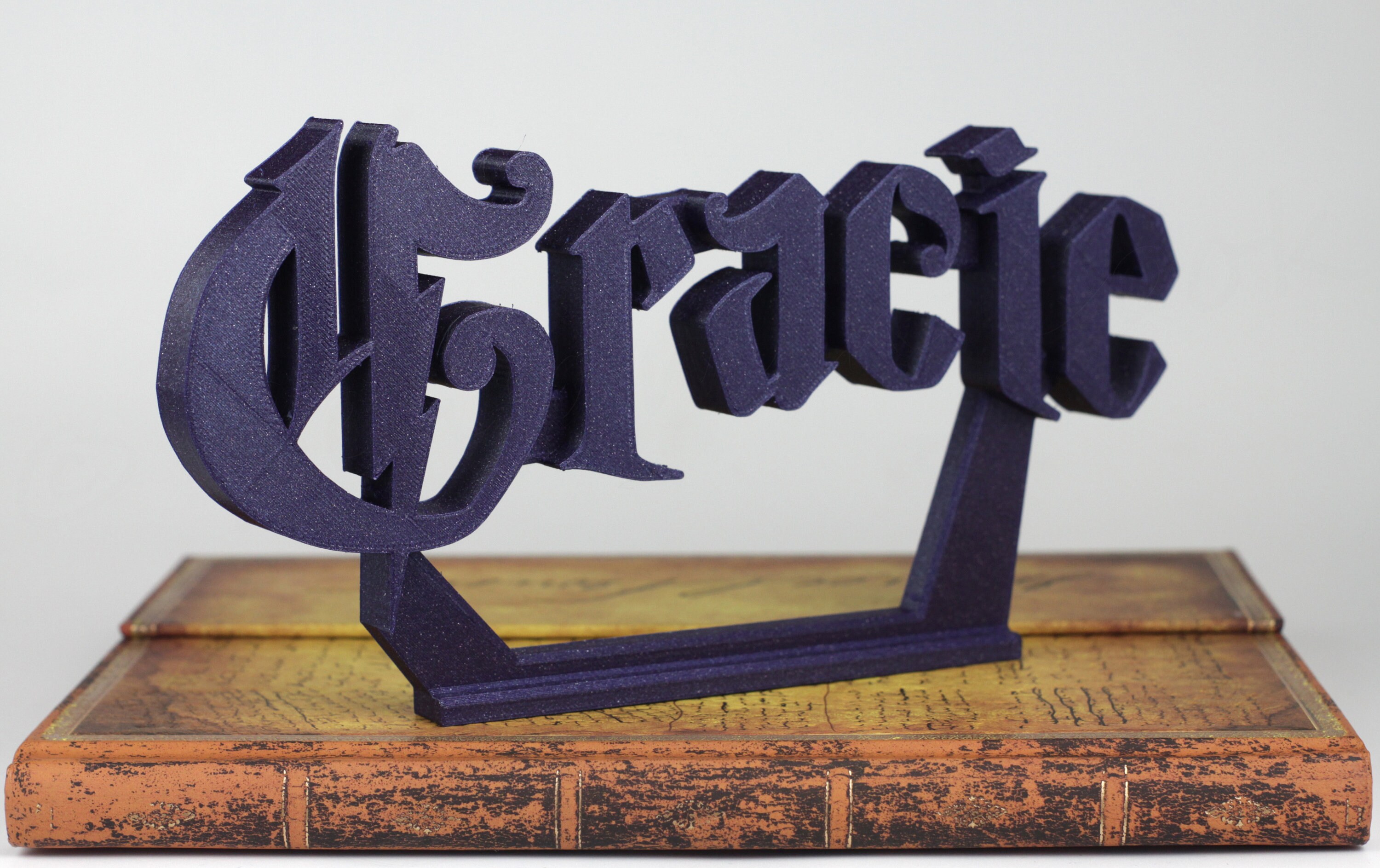 Custom Wizard Nameplate Desk Sign Gift up to 8 Inches Long | Etsy