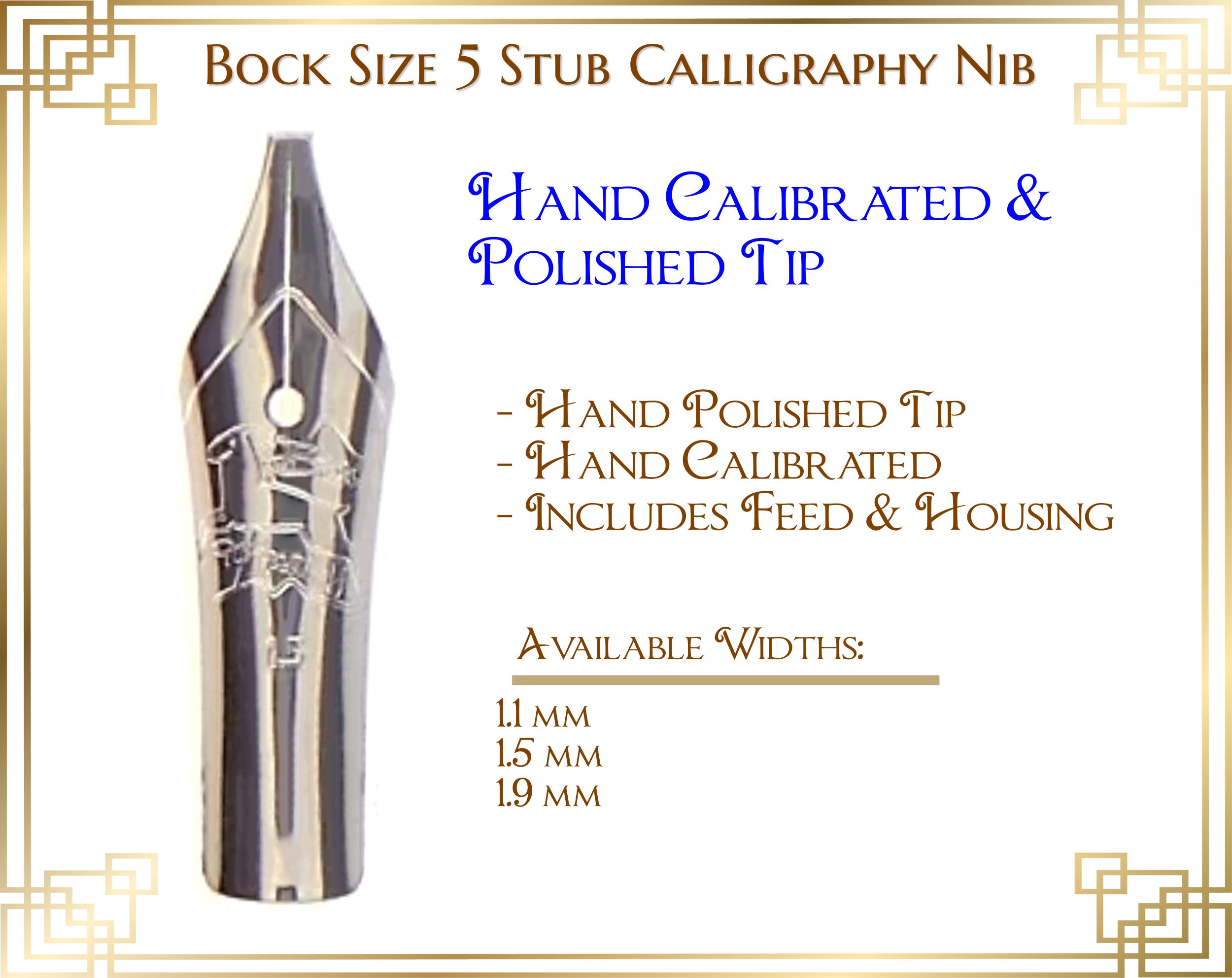Fountain Pen Tip Sizes