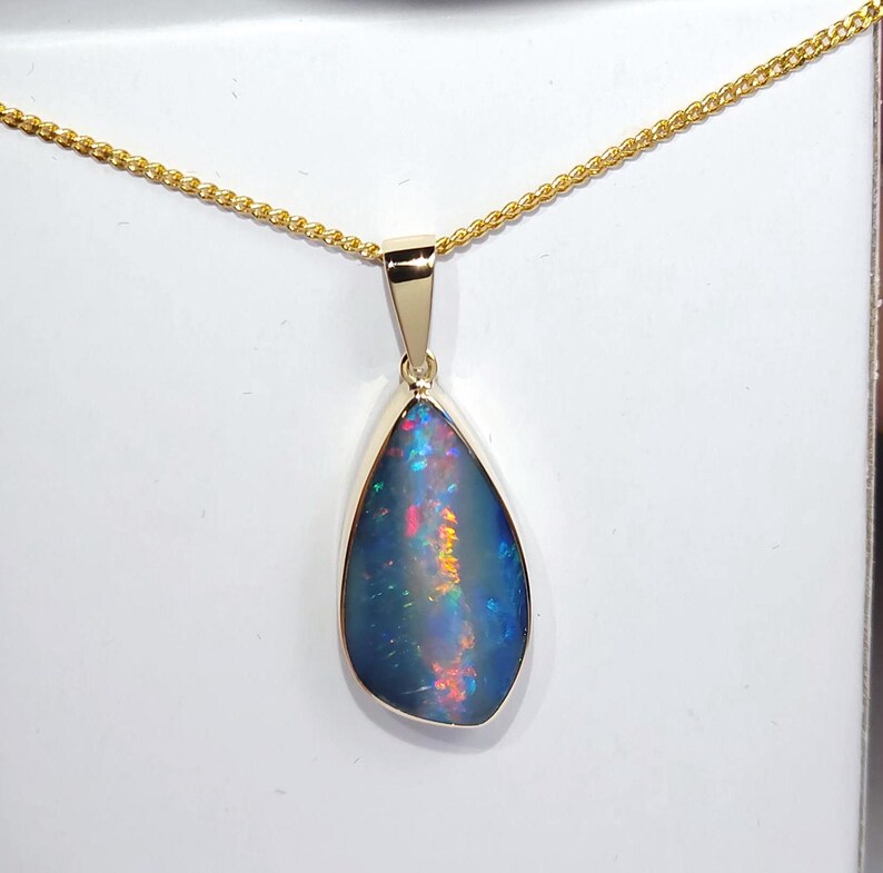 Pillar of Fire-cosmic Rare Patterned Gem From Our Mine Gem Coober Pedy ...
