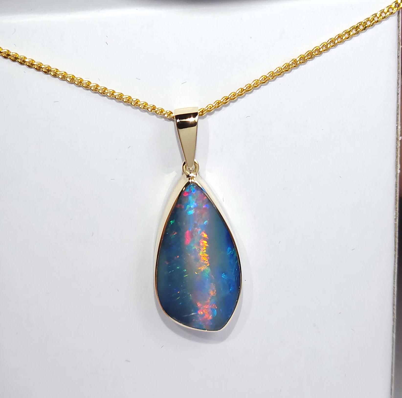 Pillar of Fire-cosmic Rare Patterned Gem From Our Mine Gem Coober Pedy ...