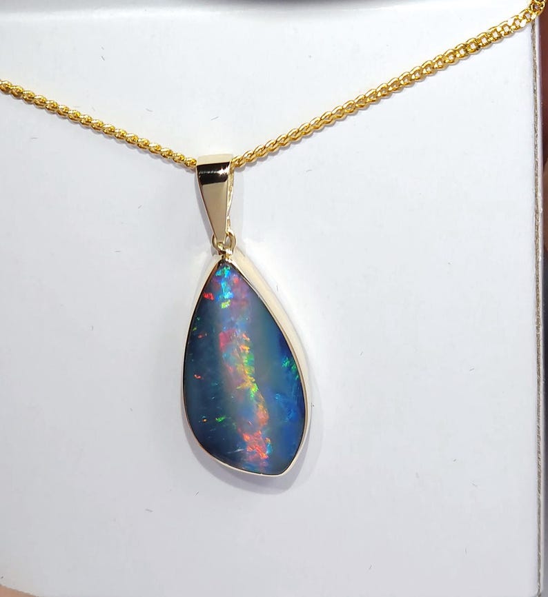 Pillar of Fire-cosmic Rare Patterned Gem From Our Mine Gem Coober Pedy ...