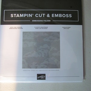 Various Embossing Folders for Stampin' Up! Big Shot or Cuttlebug ...