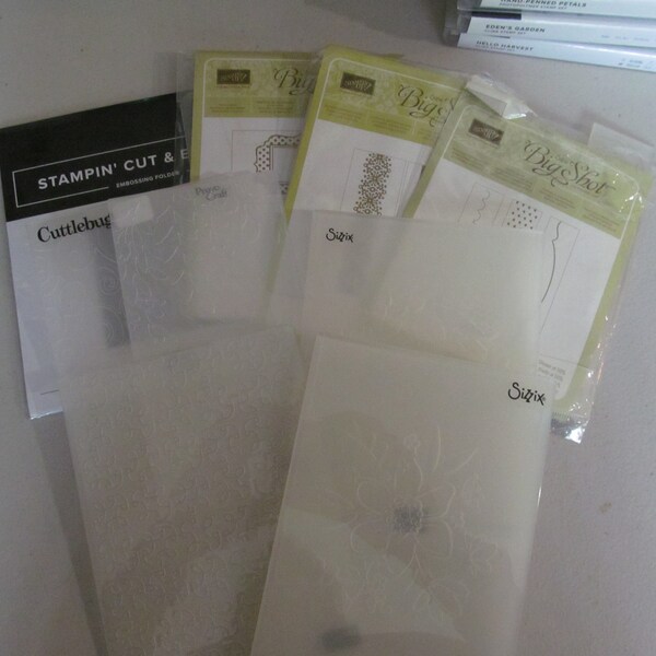Cuttlebug Embossing Folders - Etsy