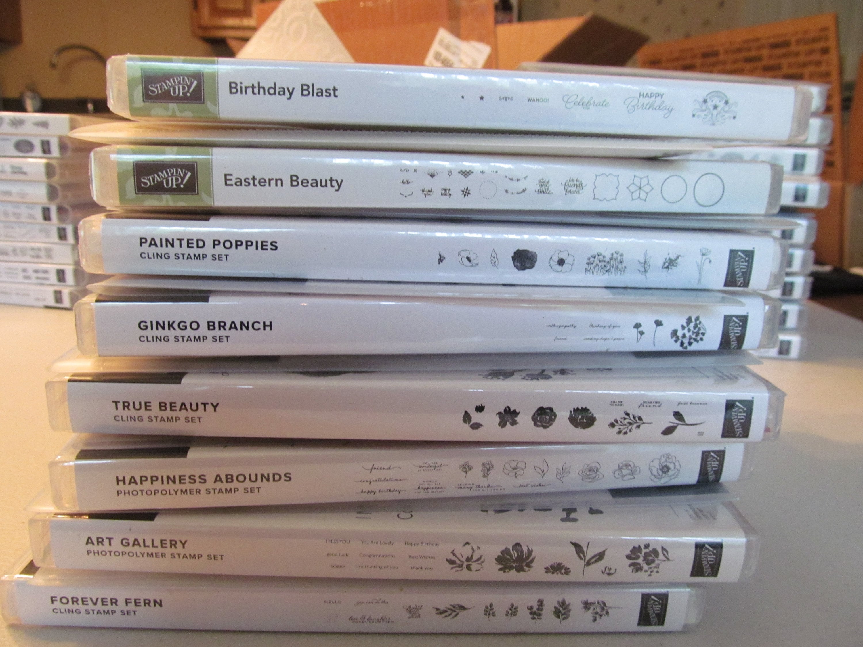 Various Stampin' Up! Retired Stamp Sets and Dies - Etsy