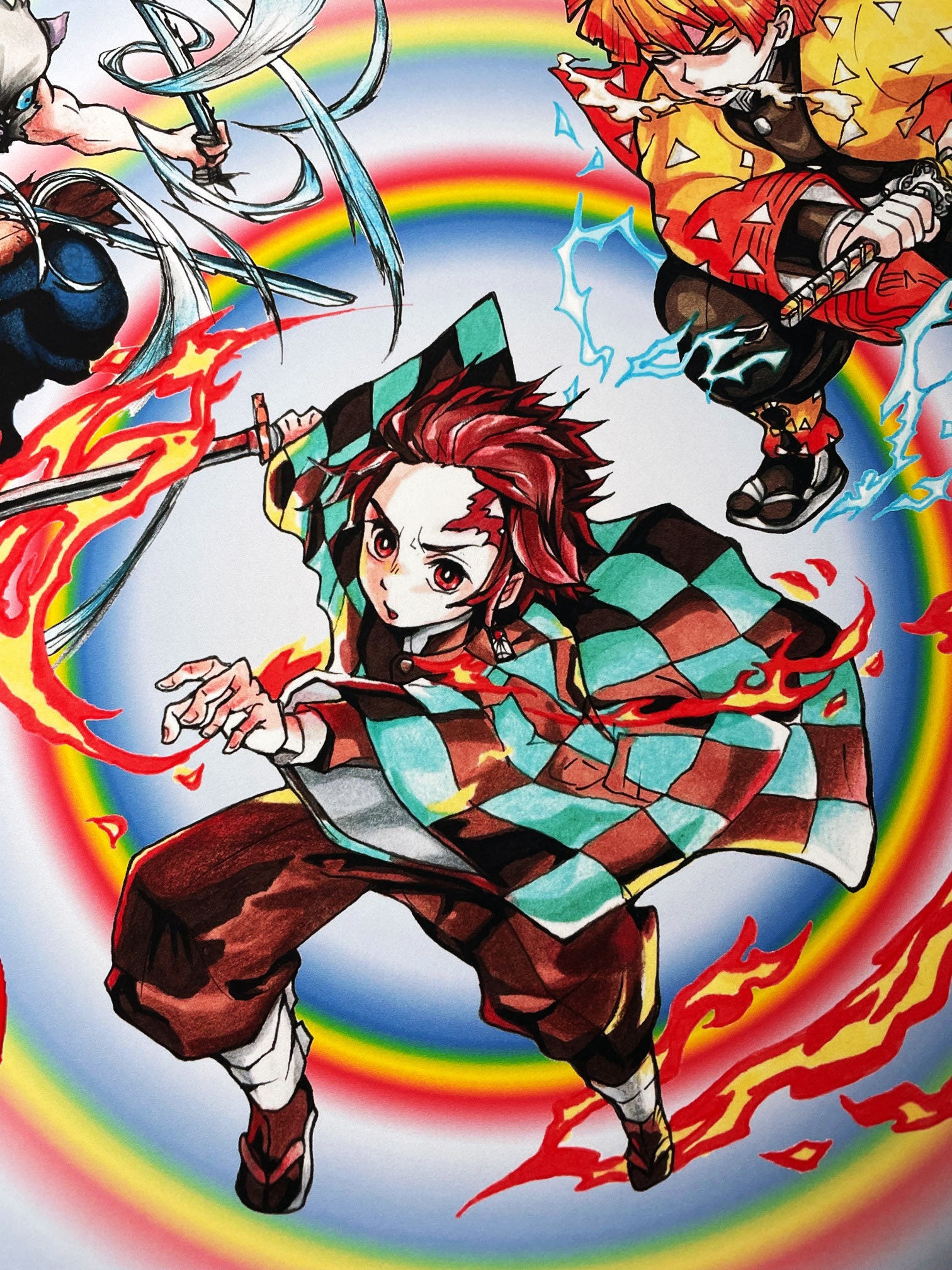 Anime Fans Art Handmade Print Manga Comics Anime - Etsy