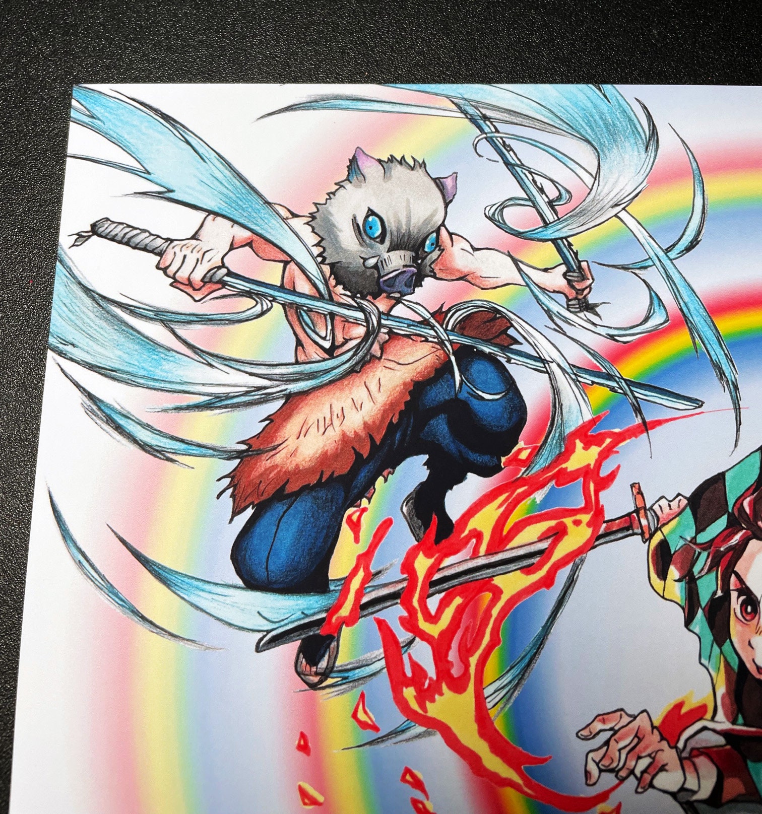 Anime Fans Art Handmade Print Manga Comics Anime - Etsy