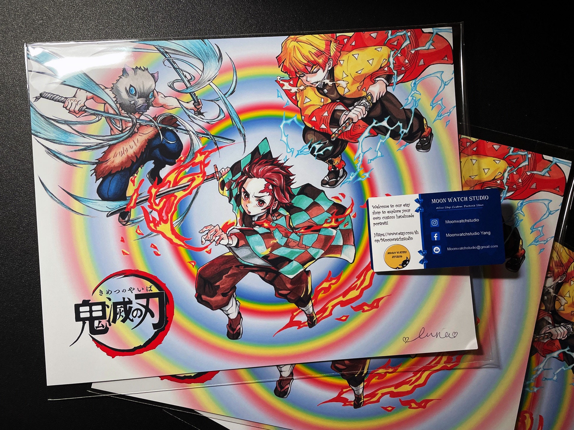 Anime Fans Art Handmade Print Manga Comics Anime - Etsy