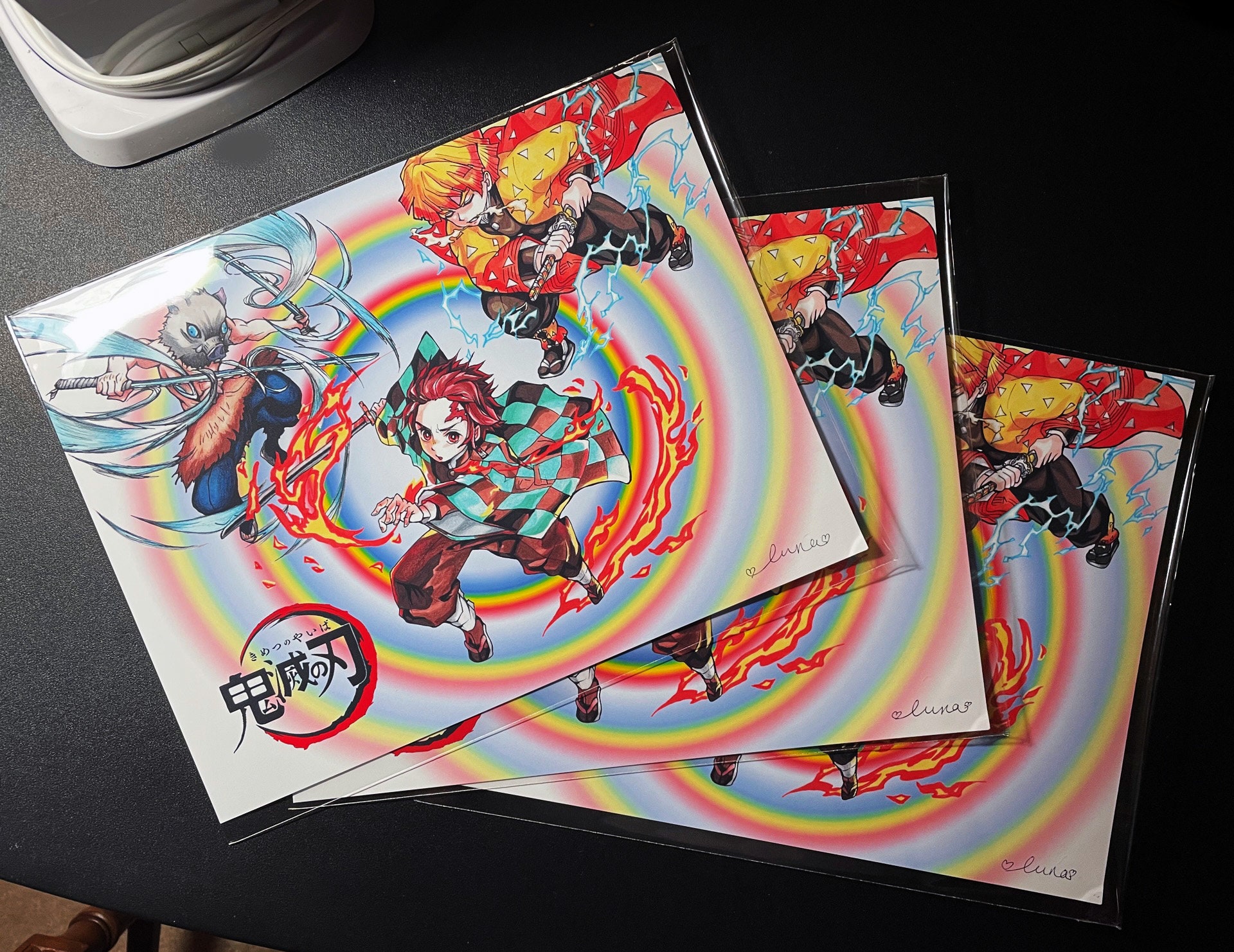 Anime Fans Art Handmade Print Manga Comics Anime - Etsy