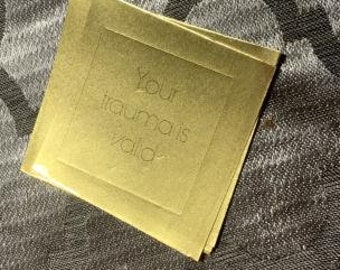 Validation Stickers - Etsy