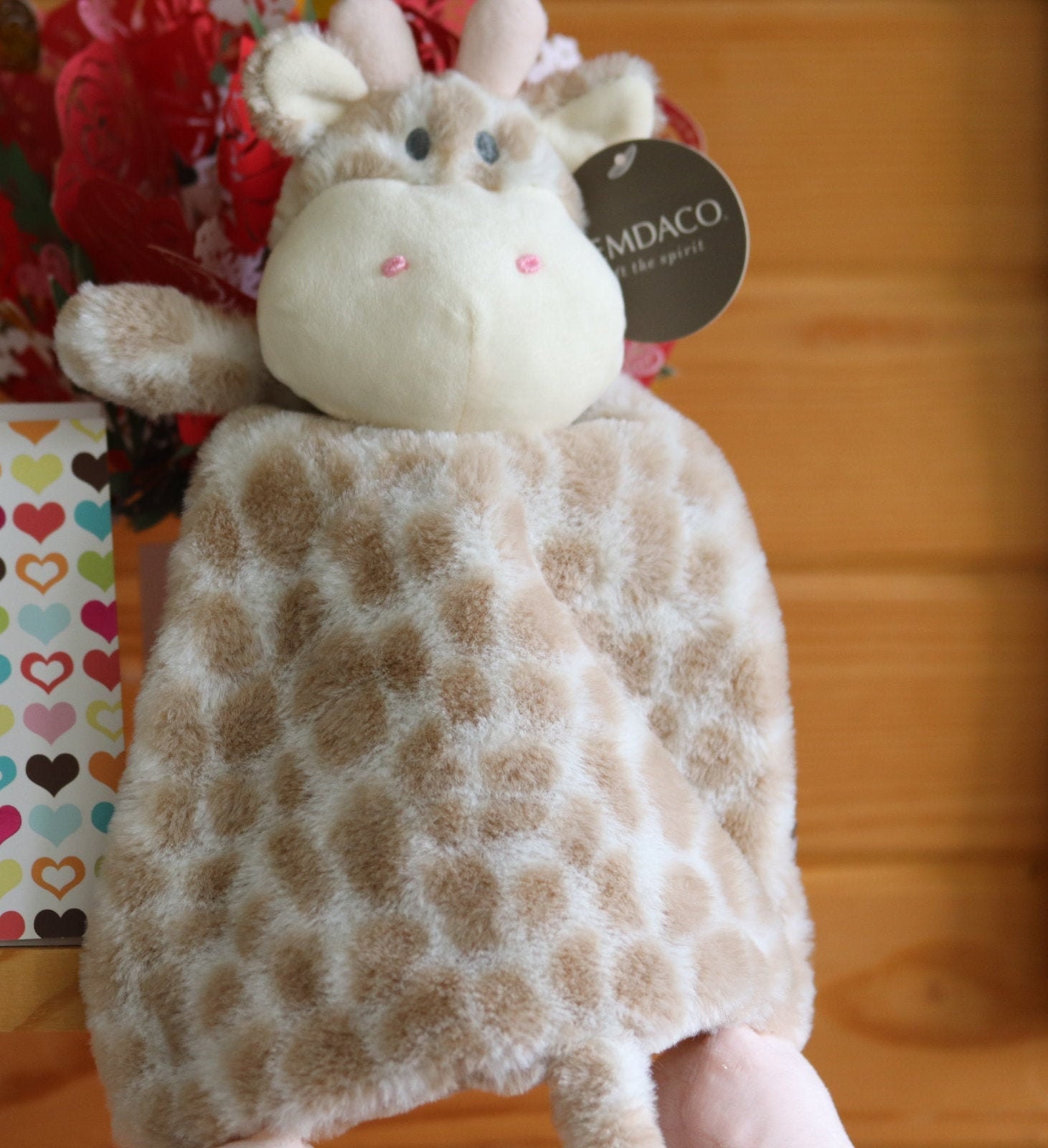 Giraffe Rattle / Personalized Baby / monogrammed Security | Etsy