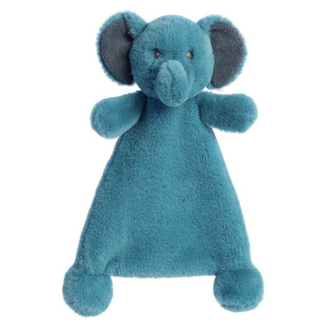 Personalized Elephant Lovey, Personalized Baby, Security Blanket, Lovie ...
