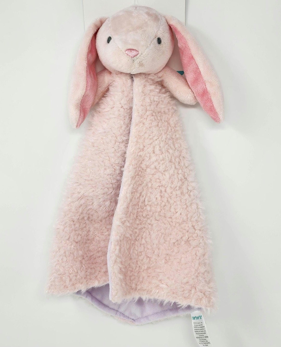 Personalized Bunny Lovey, Baby Plush, Monogrammed Security Blanket ...