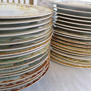 Noritake DINNER PLATES - Mismatched China Mix - Noritake-like Meito ...