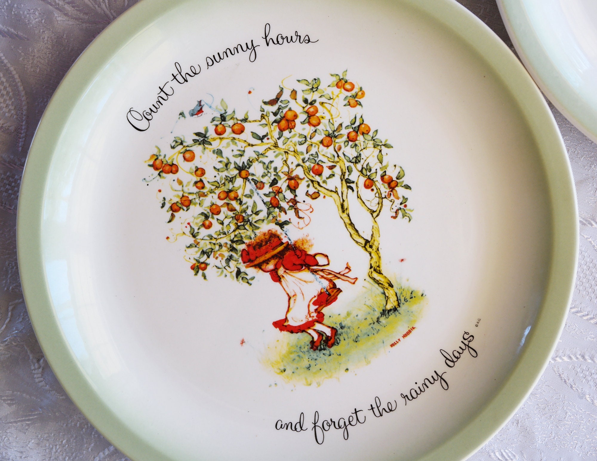Holly Hobbie Plates Value