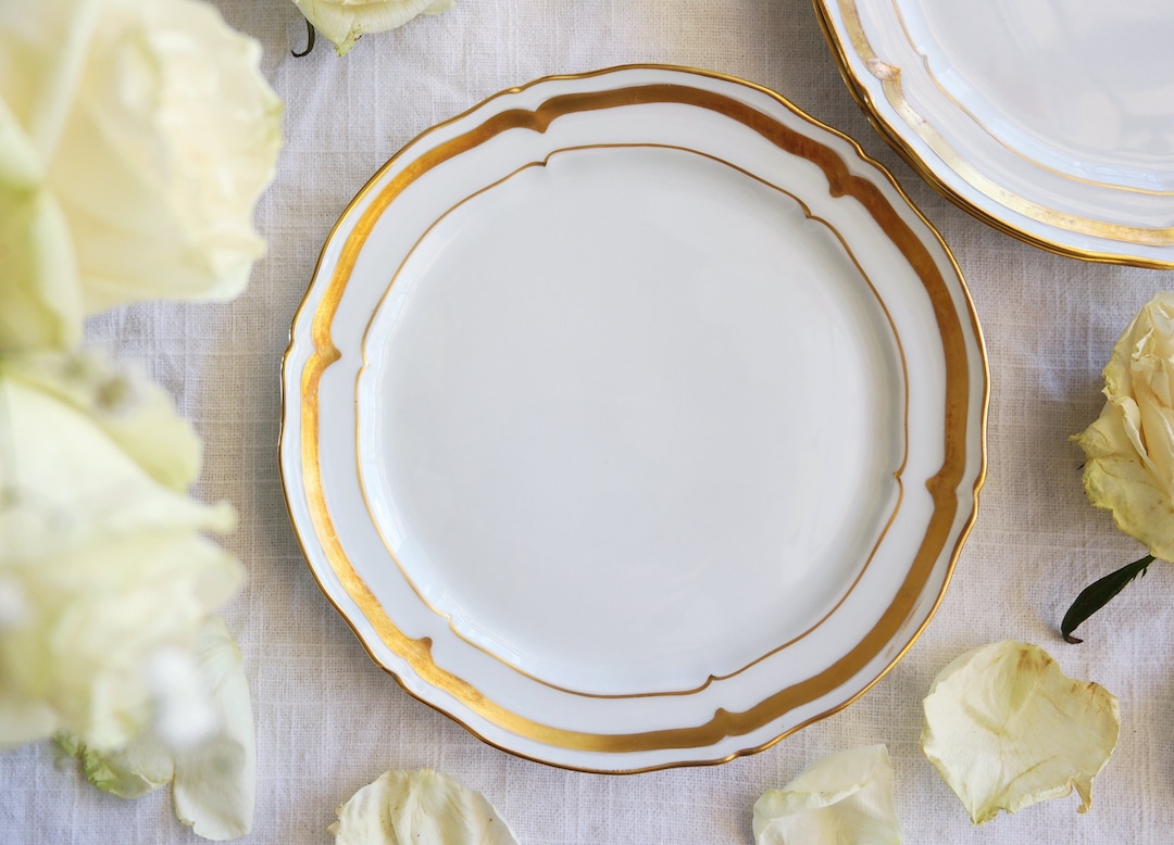 Raynaud Limoges BREAD BUTTER PLATE 6.25" - Ceralene France - Marie ...