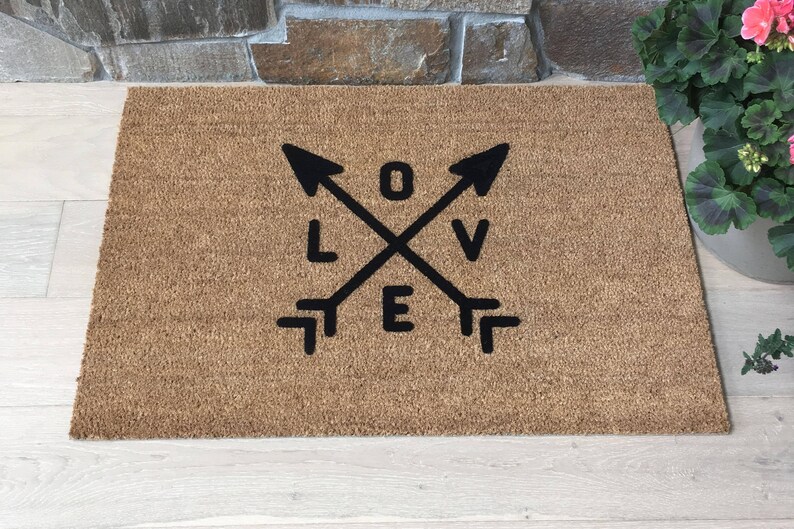 Lovers Doormat / Custom Doormat / Welcome Mat / Romance - Etsy