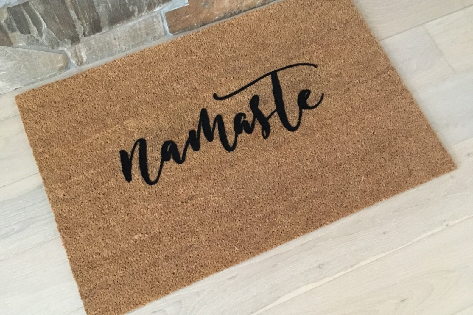 Namaste Gift Namaste Door Mats Yoga Lover Gifts Yoga Gifts - Etsy