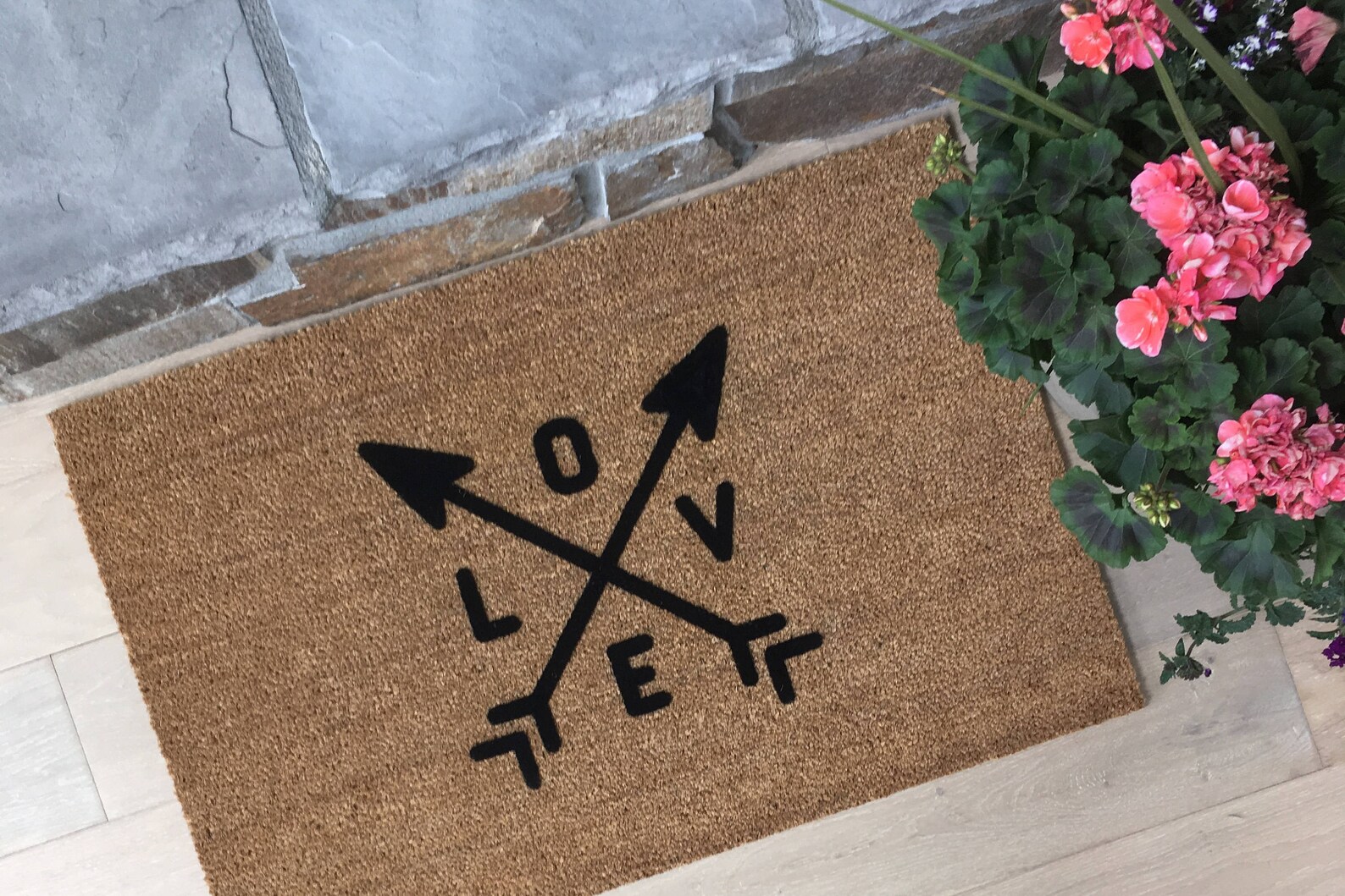 Lovers Doormat / Custom Doormat / Welcome Mat / Romance | Etsy