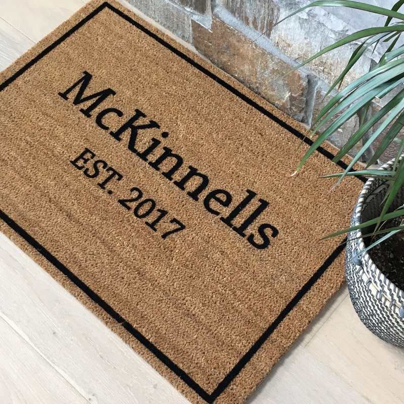 Custom Doormat - Etsy