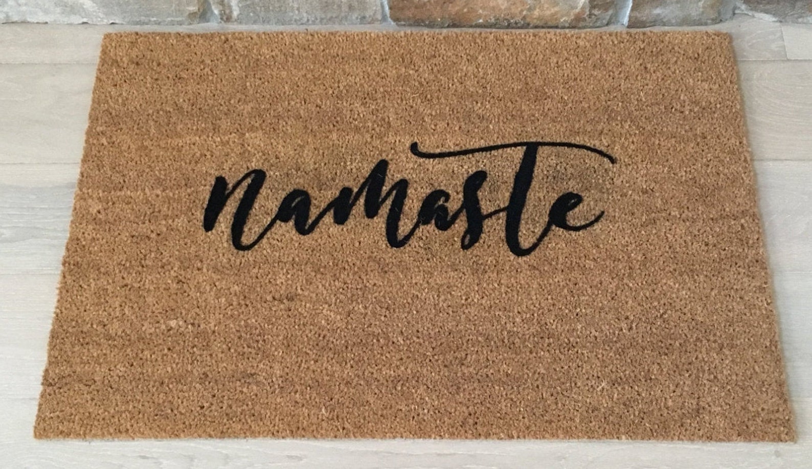 Namaste Gift Namaste Door Mats Yoga Lover Gifts Yoga Gifts - Etsy