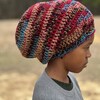 Crochet Rasta Loc Tam Solid Color Options - Etsy