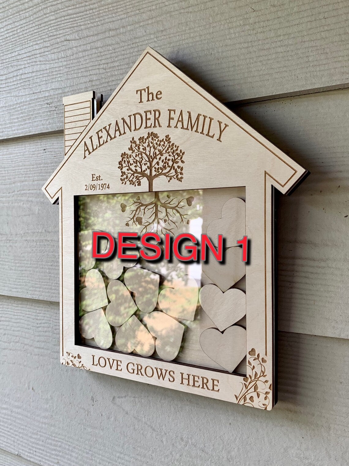 Personalized Family Gift Sign - Etsy