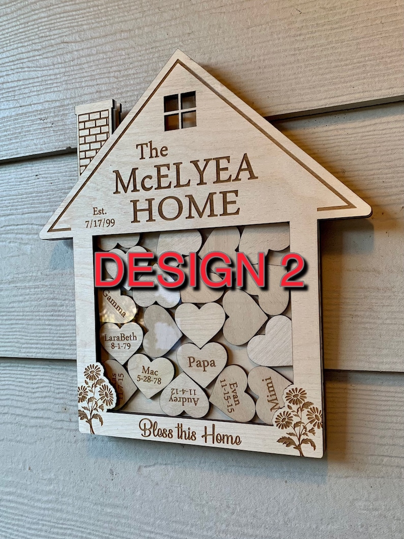 Personalized Family Gift Sign - Etsy