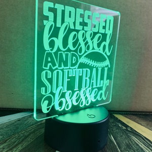 Personalized LED Sign, Nightlight, Light up Acrylic Sign - Etsy
