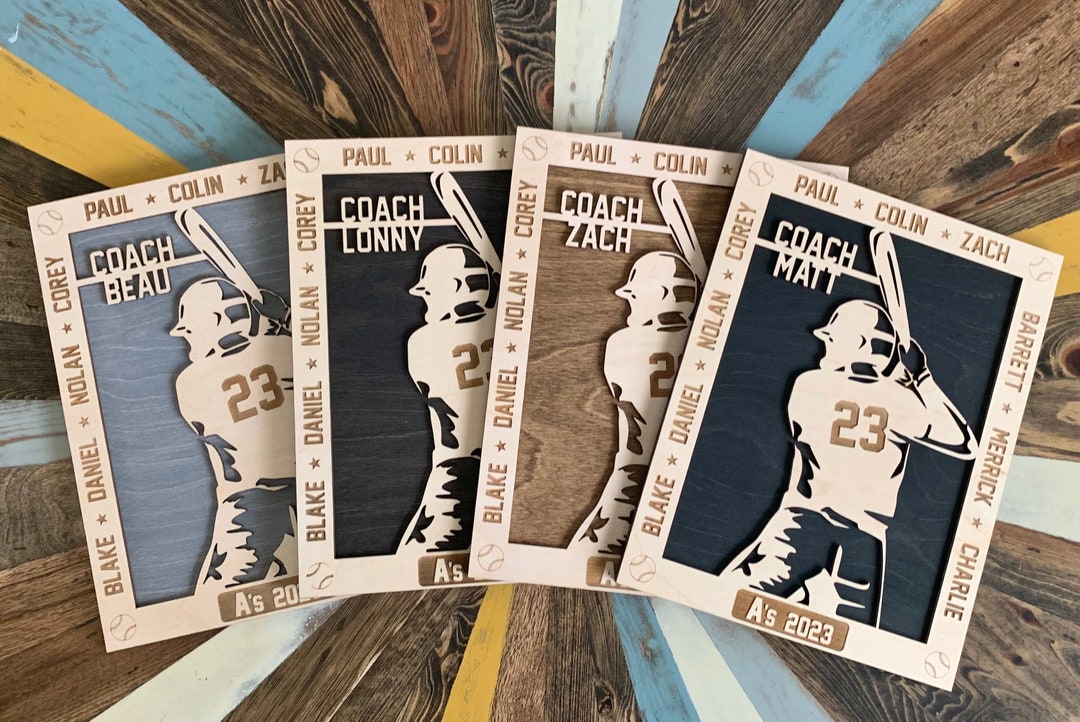 Baseball Coach Gift - Baseball Sign - Etsy