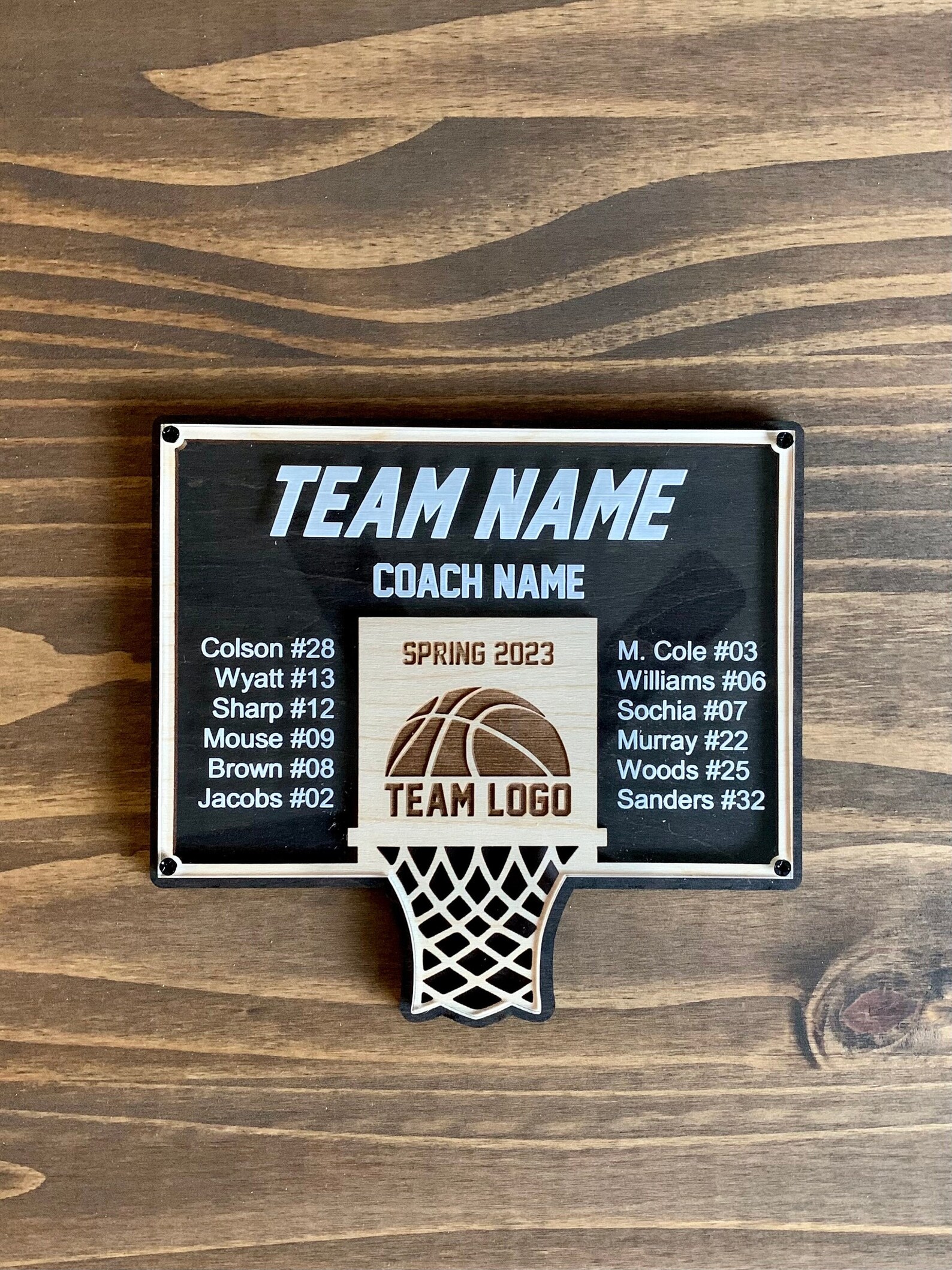 Basketball Coach Gift, End of Season Gift - Etsy