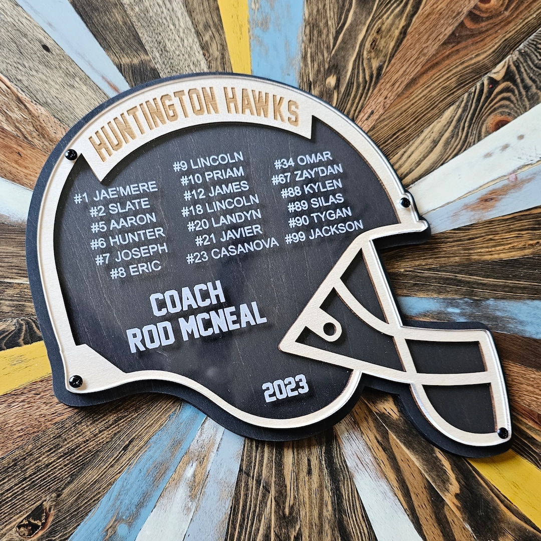 Football Coach Gift, End of Season Gift - Etsy