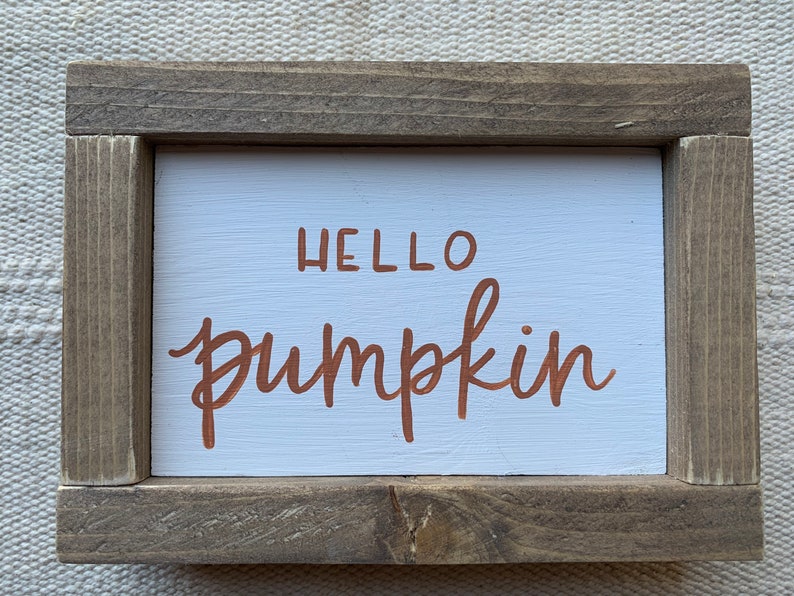 Halloween fall Mini reversible signs Signs Wall Décor Home Décor etna ...