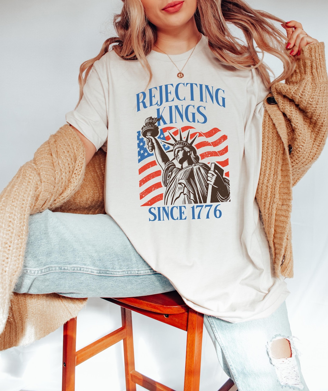 Rejecting Kings Since 1776 Shirt, Protest Tee, No Kings Shirt, Resist ...