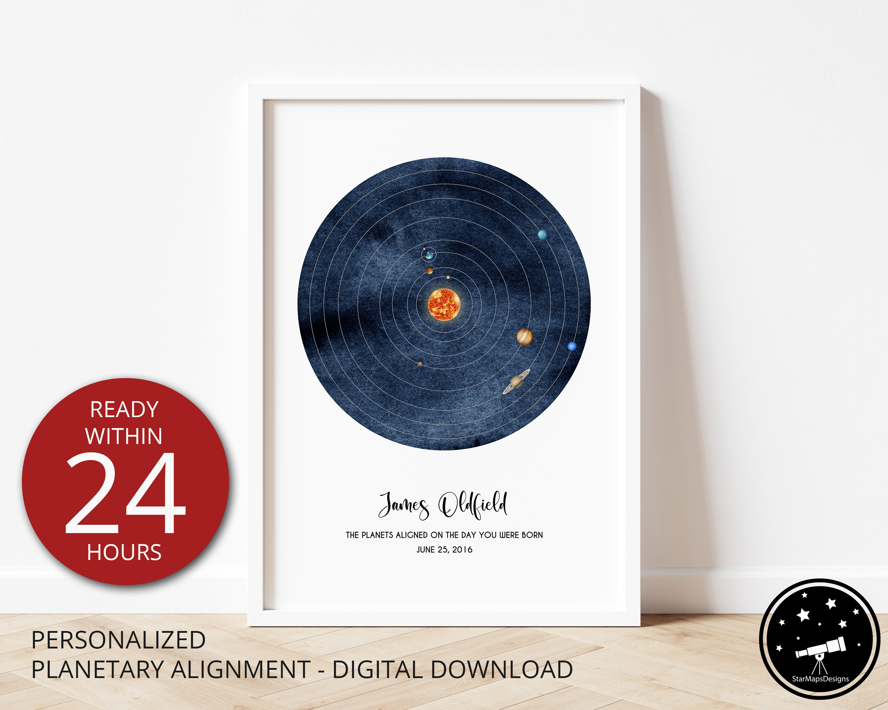 All Planets Aligned Art