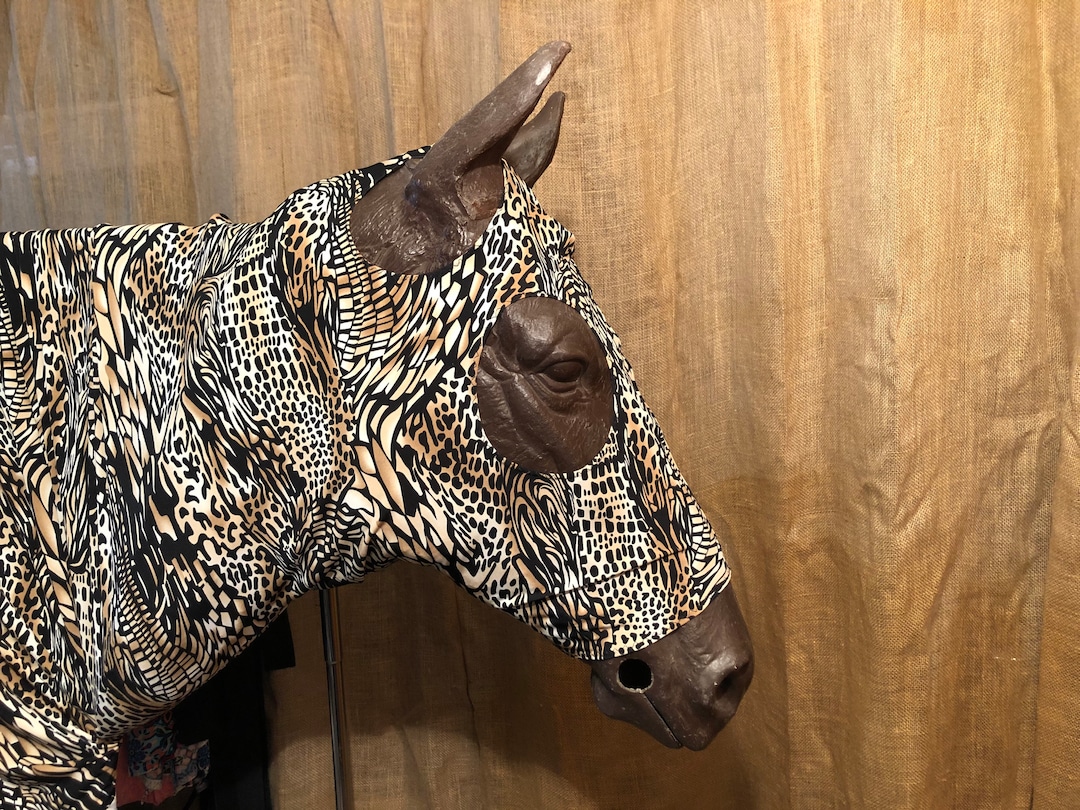 Animal Print Horse Hoods - Etsy